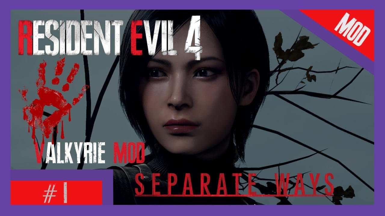 RE 4 Remake : DLC Separate Ways - Mod "VALKYRIE" (Ada Wong Black Top ...