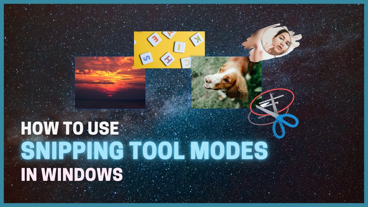 How to Use Snipping Tool Modes | Cyber Encoded - YouTube