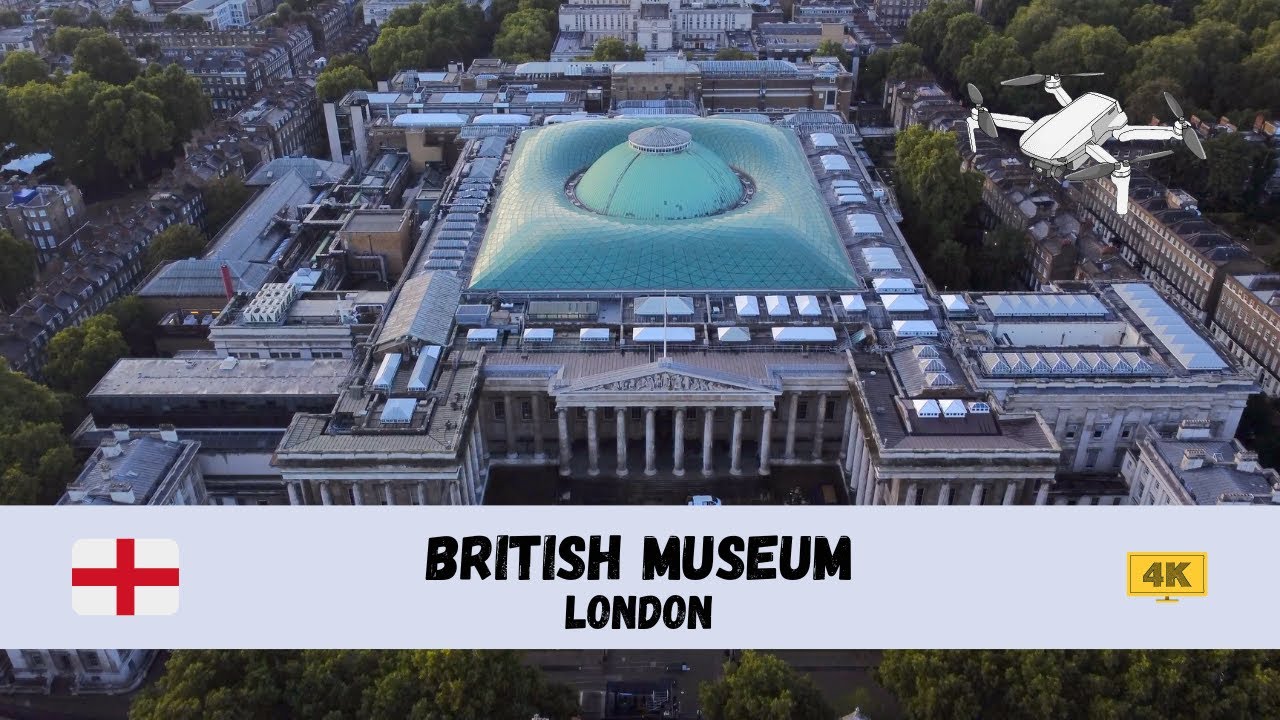 [4K] 🇬🇧 British Museum, London - by drone 🇬🇧 - YouTube