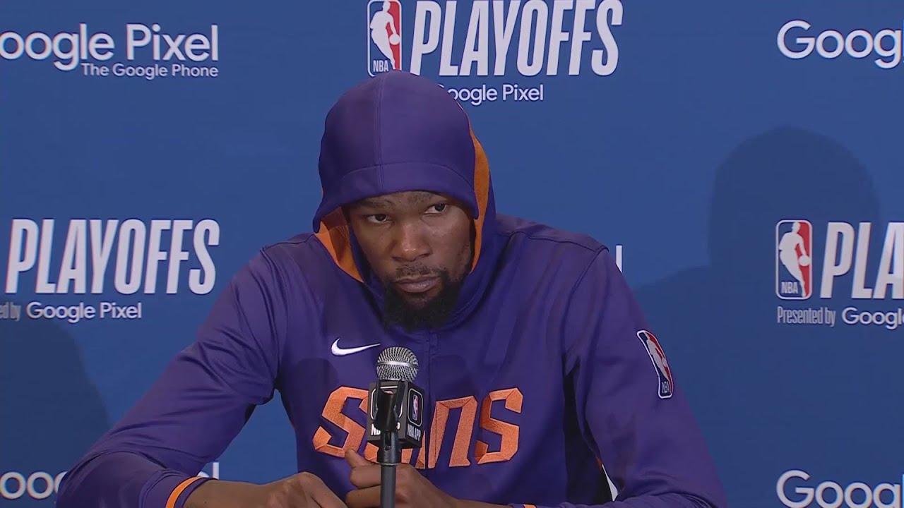Kevin Durant Postgame Interview | Phoenix Suns lose to Denver Nuggets ...