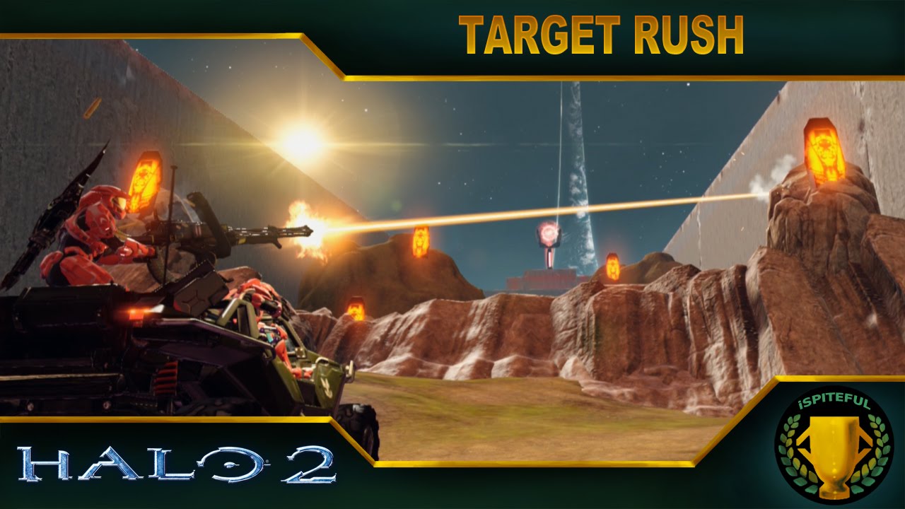 Halo 2 Custom Game : Target Rush - YouTube