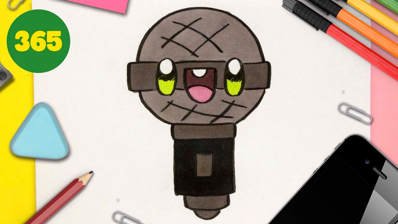 COMMENT DESSINER MICROPHONE KAWAII ÉTAPE PAR ÉTAPE – Dessins kawaii ...