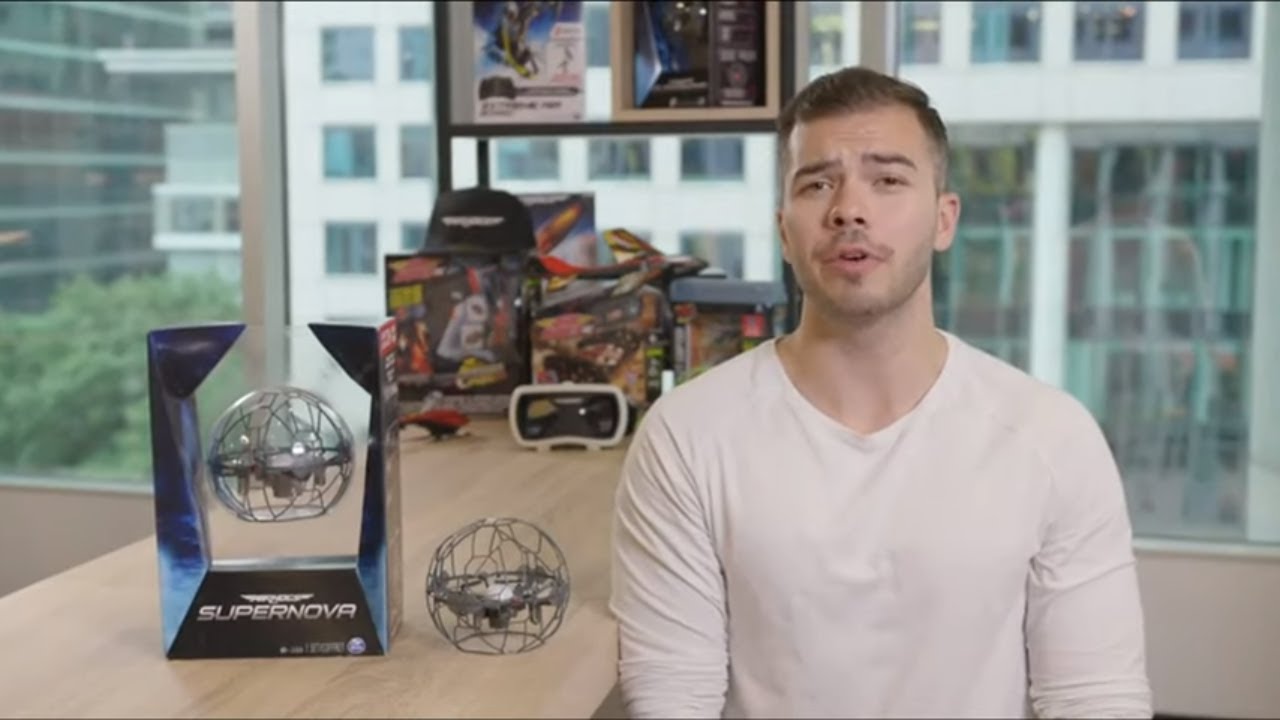 Air Hogs - Supernova Gravity Defying Hand-Controlled Flying Orb for ...