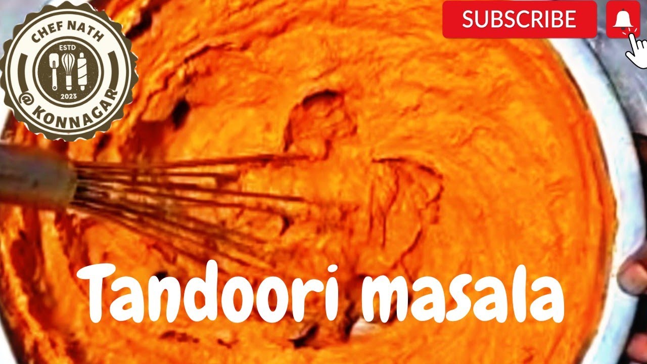 Tandoori Red masala|how to make tandoori red marination|tanndoori red ...