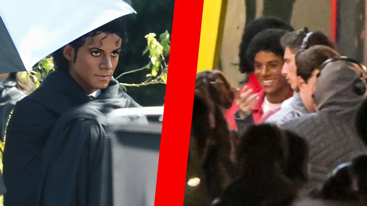 10 Photos of Jaafar Jackson's MJ Look from Michael Jackson Movie Shoot ...
