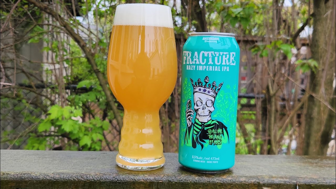 Amsterdam Brewery Fracture Hazy Imperial IPA (2023) - YouTube