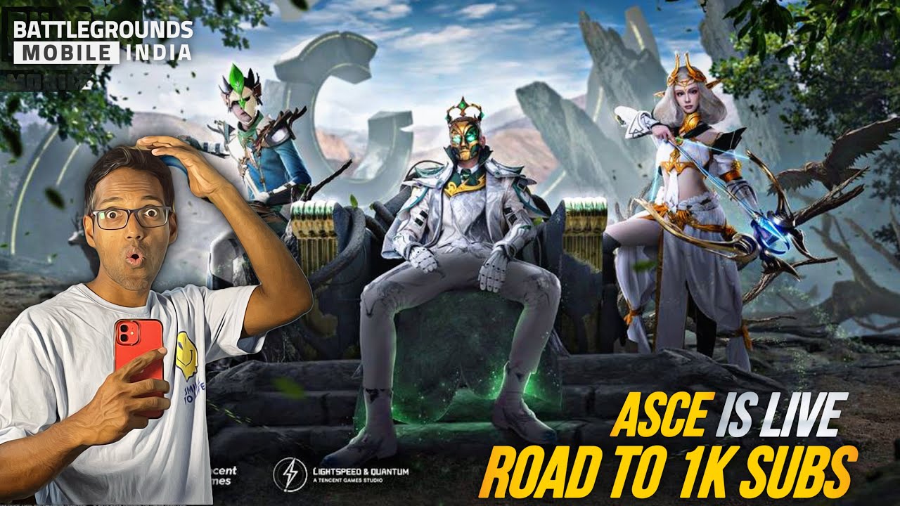 BGMI LIVE Stream | ASCE is Live | ASCE Gaming | EP20 #BGMI #PUBG #PUBGM #PUBGMOBILE - YouTube