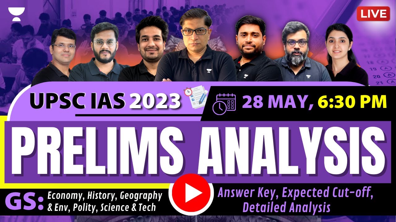 UPSC 2023 PAPER ANALYSIS | UPSC PRELIMS 2023 PAPER | UPSC 2023 ANSWER ...