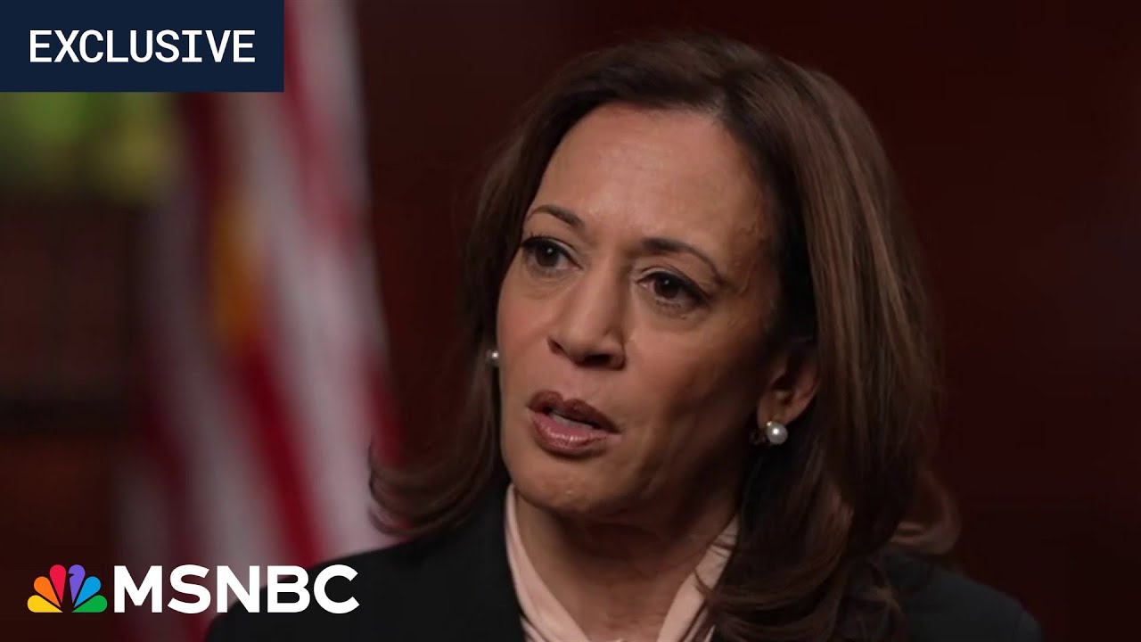 Full interview: Vice President Kamala Harris reflects on her legacy of ...
