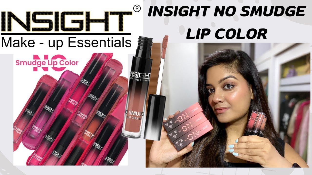 *NEW* INSIGHT COSMETICS NO SUDGE LIP COLORS || 7 SHADES || REVIEW ...