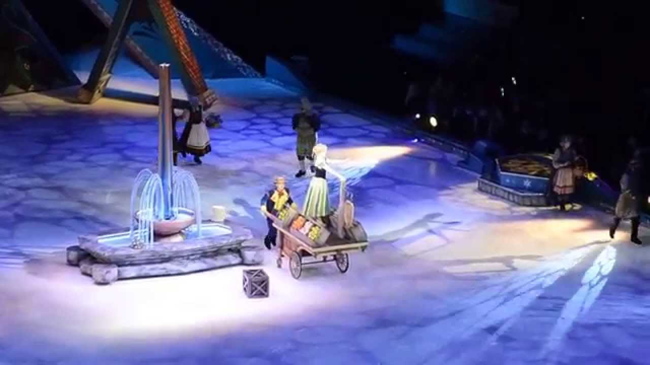 For the first time in forever - Frozen Disney on Ice Live - YouTube