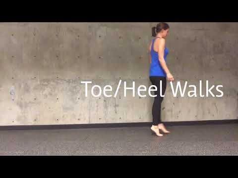 Toe Heel Walk CU Orthopedics - YouTube