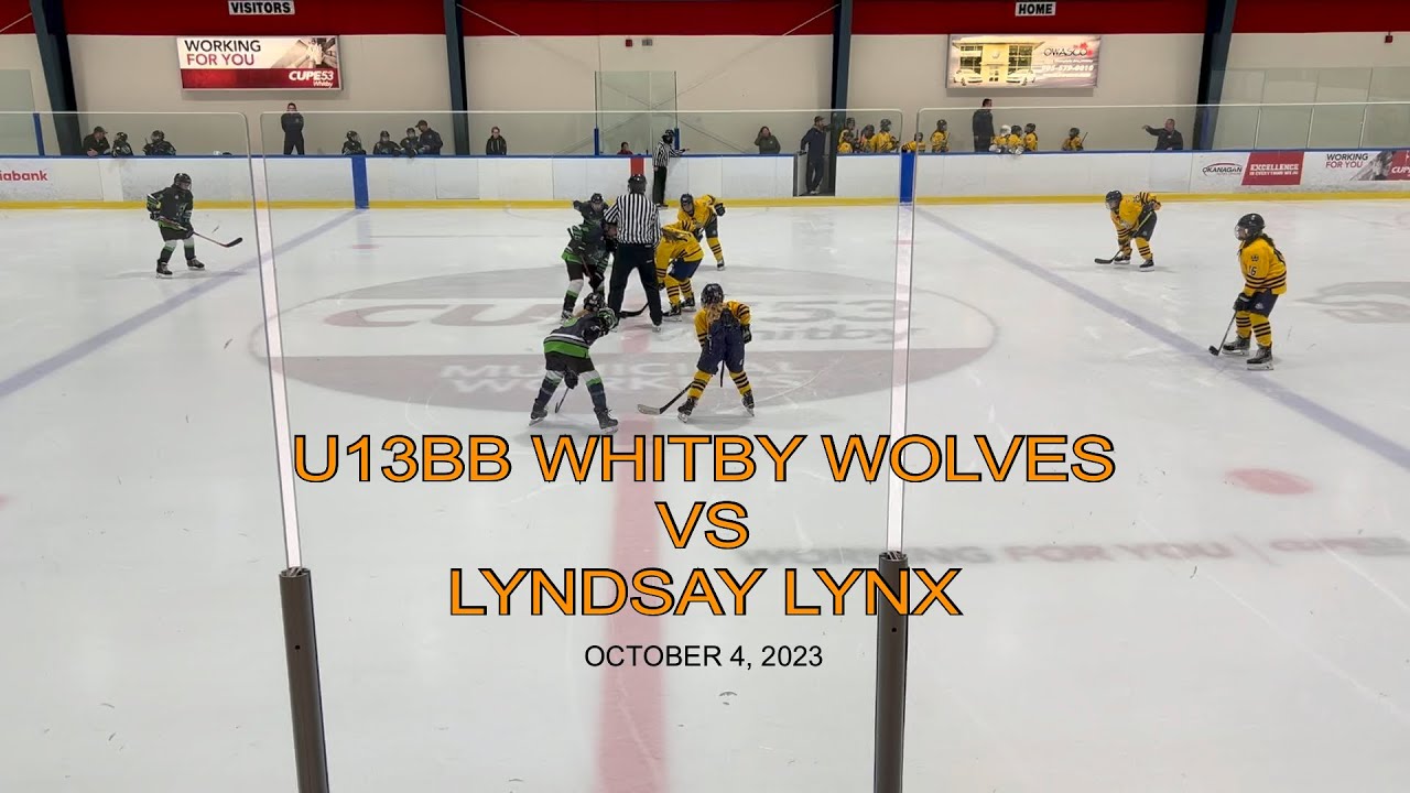 U13BB - Whitby Wolves vs Lindsay Lynx - YouTube