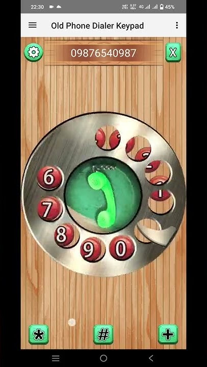 Old phone dialer keypad #shorts - YouTube