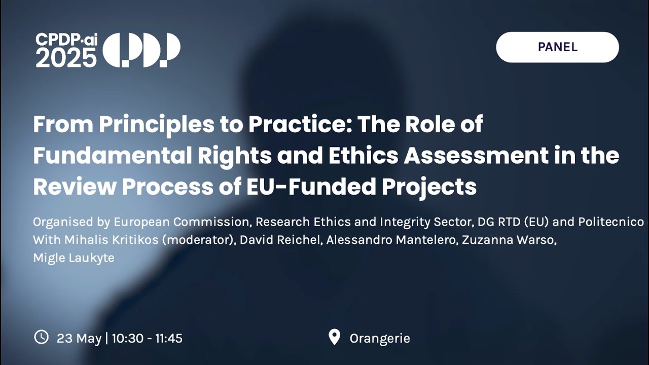 CPDP.ai 2025 - From Principles to Practice The Role of Fundamental ...