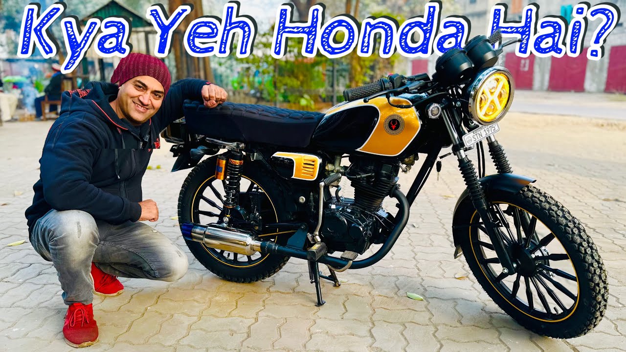 Honda 125 Fully Modify | @lahoridrives - YouTube