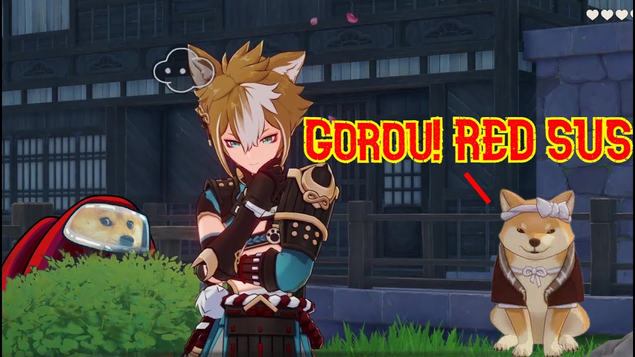 Gorou KNOWS Dog Language and Taroumaru | Genshin Impact - YouTube