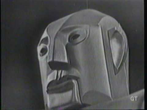 Elektro the Robot Breaks a Balloon