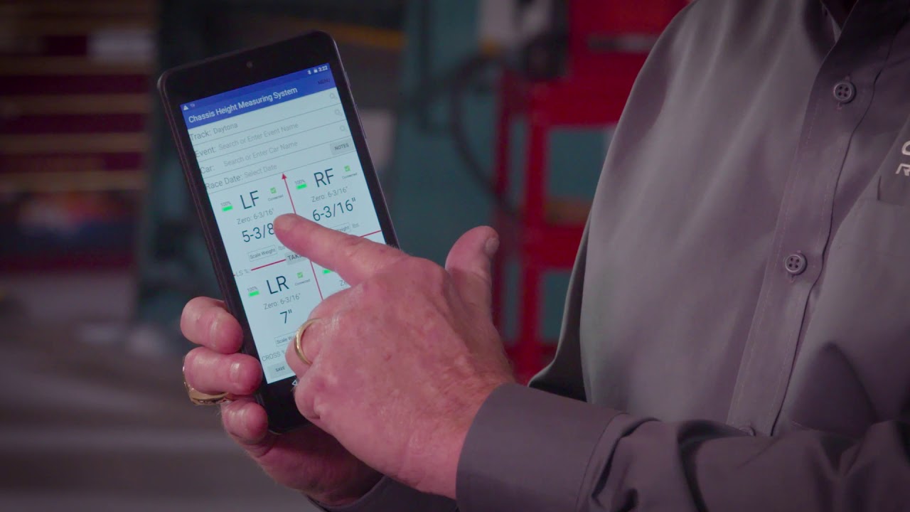 APP Review on the Chassis Height Measuring System - YouTube