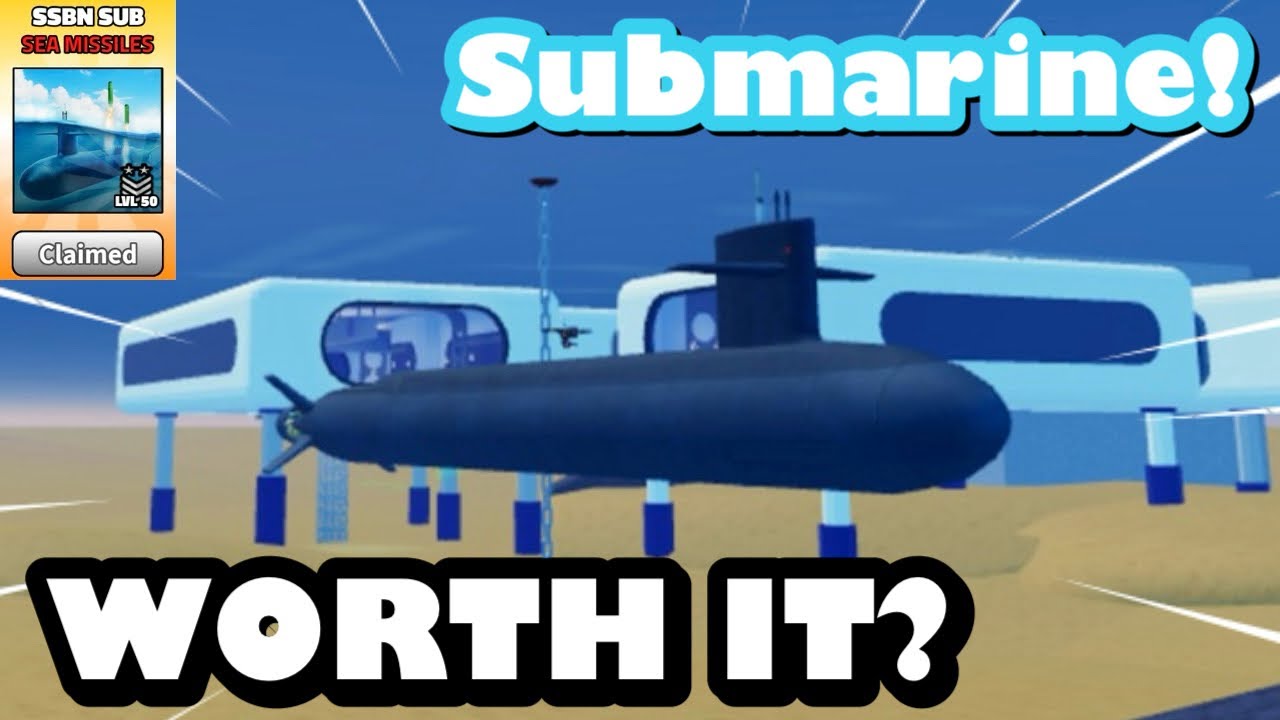 IS THE NEW SSBN SUBMARINE ANY GOOD IN ROBLOX MILITARY TYCOON? - YouTube