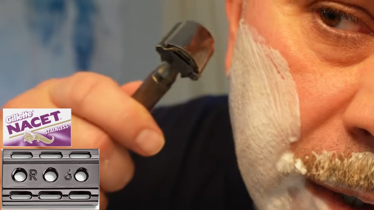 Rockwell 6c - Gillette Nacet - #6 Plate - Best Shave - YouTube