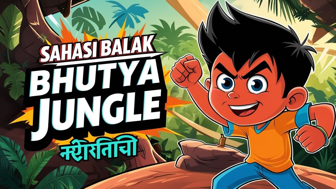 Sahasi Balak Bhutiya Jungle | Hindi Stories For Kids with Moral Values ...
