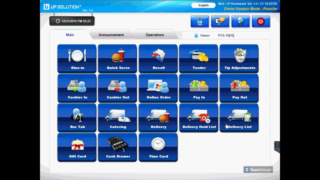 Restaurant POS－front end. The Right POS for opening a restaurant. - YouTube