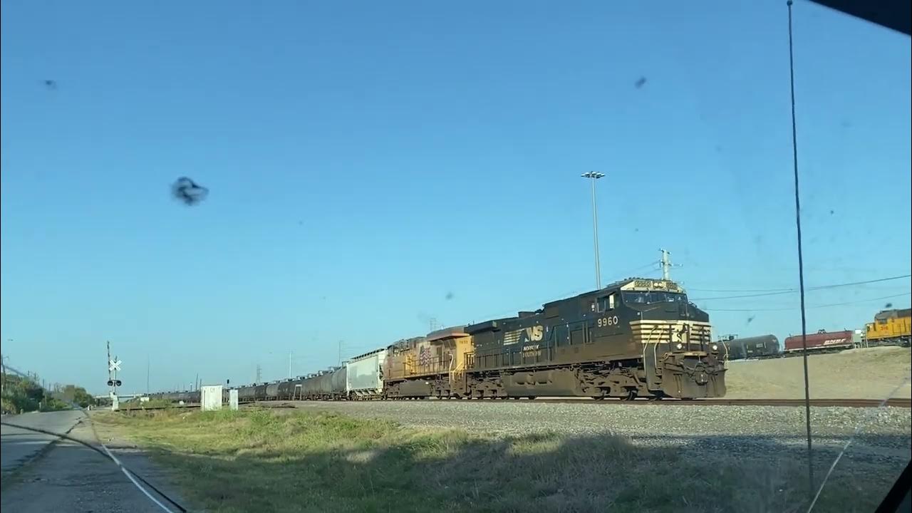 NS 9960 With UP GEVO Power Leads Oil Tank Houston,Tx - YouTube