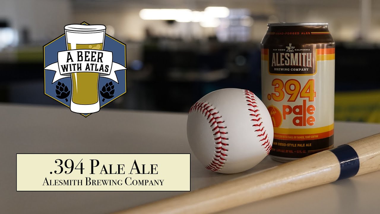 .394 Pale Ale | Tony Gwynn | AleSmith Brewing Company - A Beer With ...