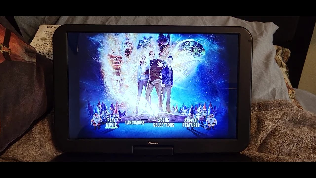 Goosebumps DVD Menu Walkthrough (2015) - YouTube
