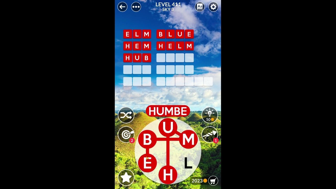 Wordscapes Uncrossed Level 411 Answers - YouTube