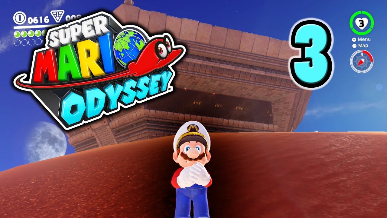 Super Mario Odyssey (Part 3) - Inappropriate Voice Acting - Let's Play ...