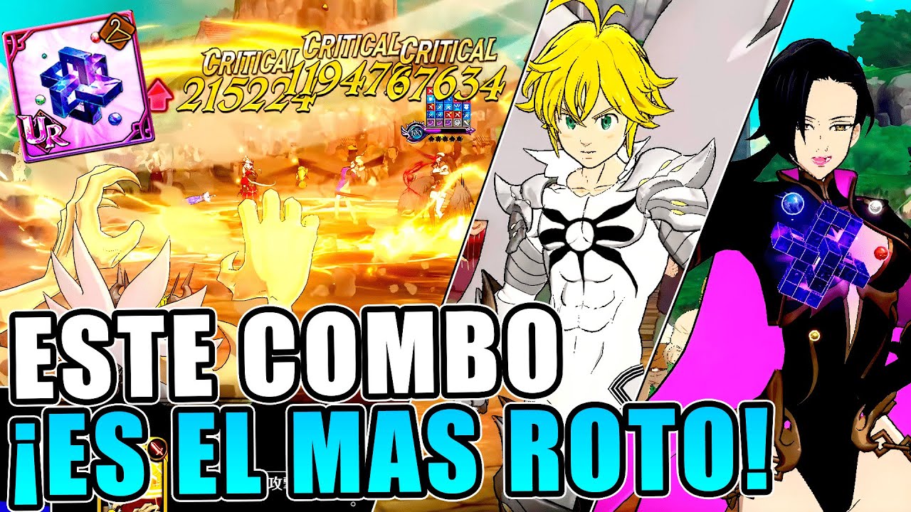 REY DEMONIO MELI con RELIQUIA DE MERLIN ¡LO MAS ROTO del PVP! - 7DS ...
