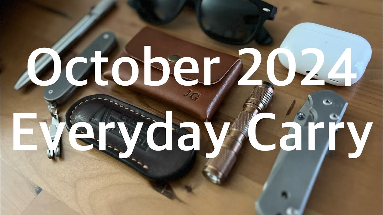 2024 Everyday Carry (EDC) - YouTube