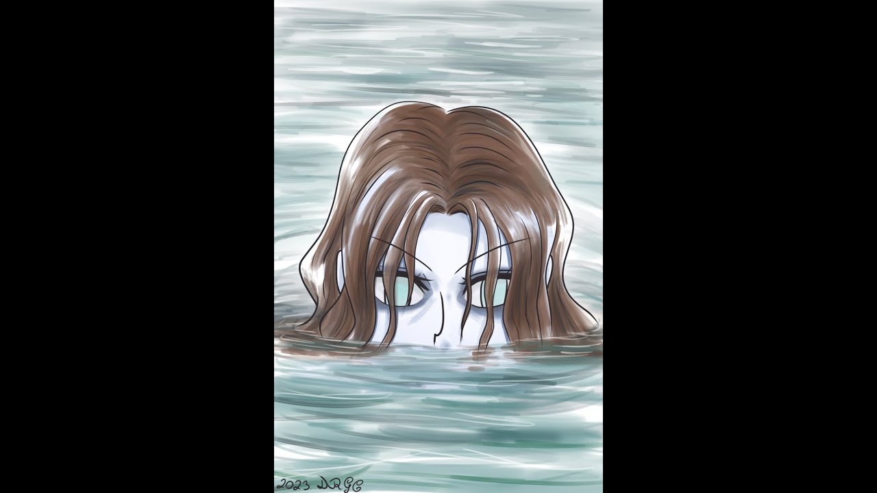 Haunted Lake of the Forgotten Capital - Aerith Ghost Speedpaint - YouTube