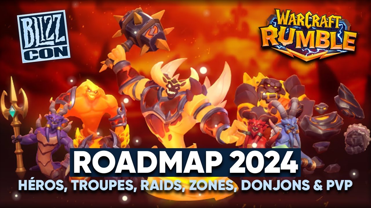 NOUVEAUTÉS & ROADMAP 2024 - L'AVENIR de *WARCRAFT RUMBLE* ! (Récap ...