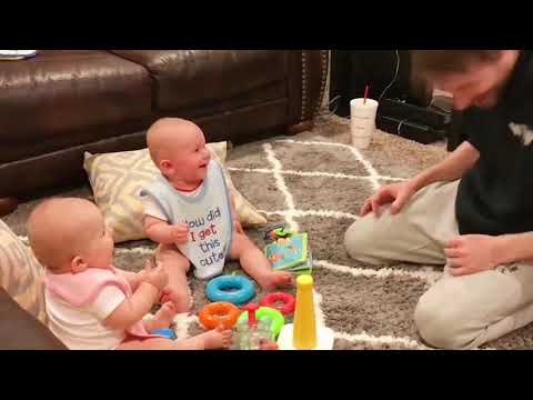 BABY SMİLE - Twins Baby Video-BEBEK GÜLÜŞÜ