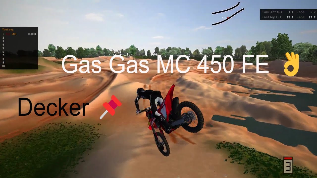 Factory A-Kit Gas Gas MC450 Ripping @ Decker Training Facility📌 | MX ...