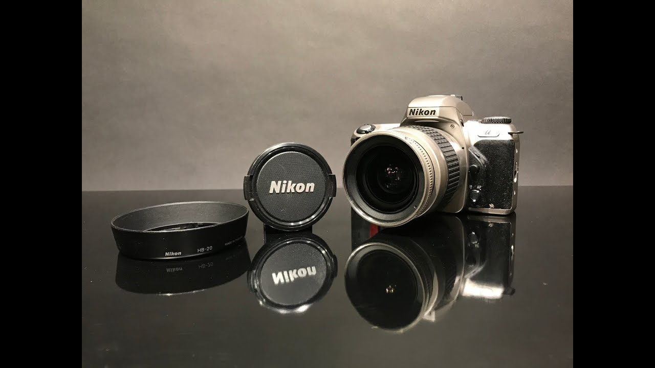 Nikon U底片單眼相機原廠鏡頭遮光罩Q120013 - YouTube