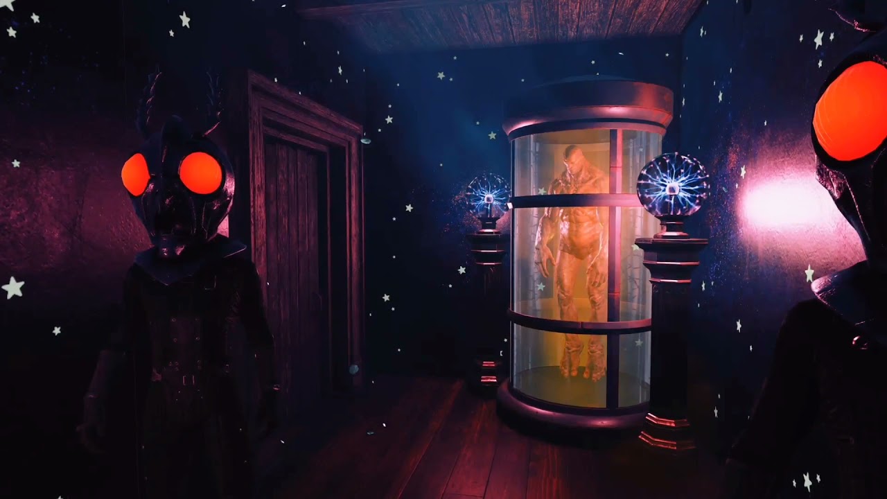 Haunted House Fallout 76 Camp and hay maze - YouTube