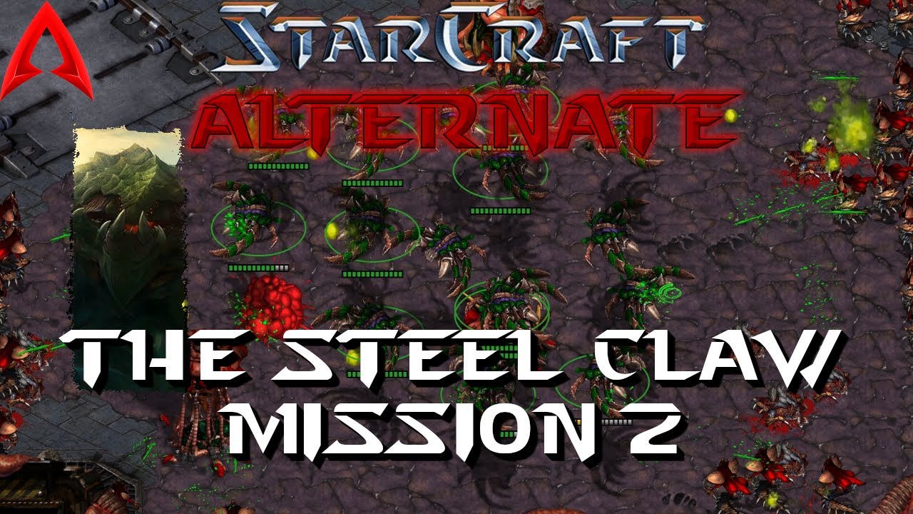 StarCraft BroodWar Alternate || Primal Zerg Mission 2 - Dylarian Hive ...