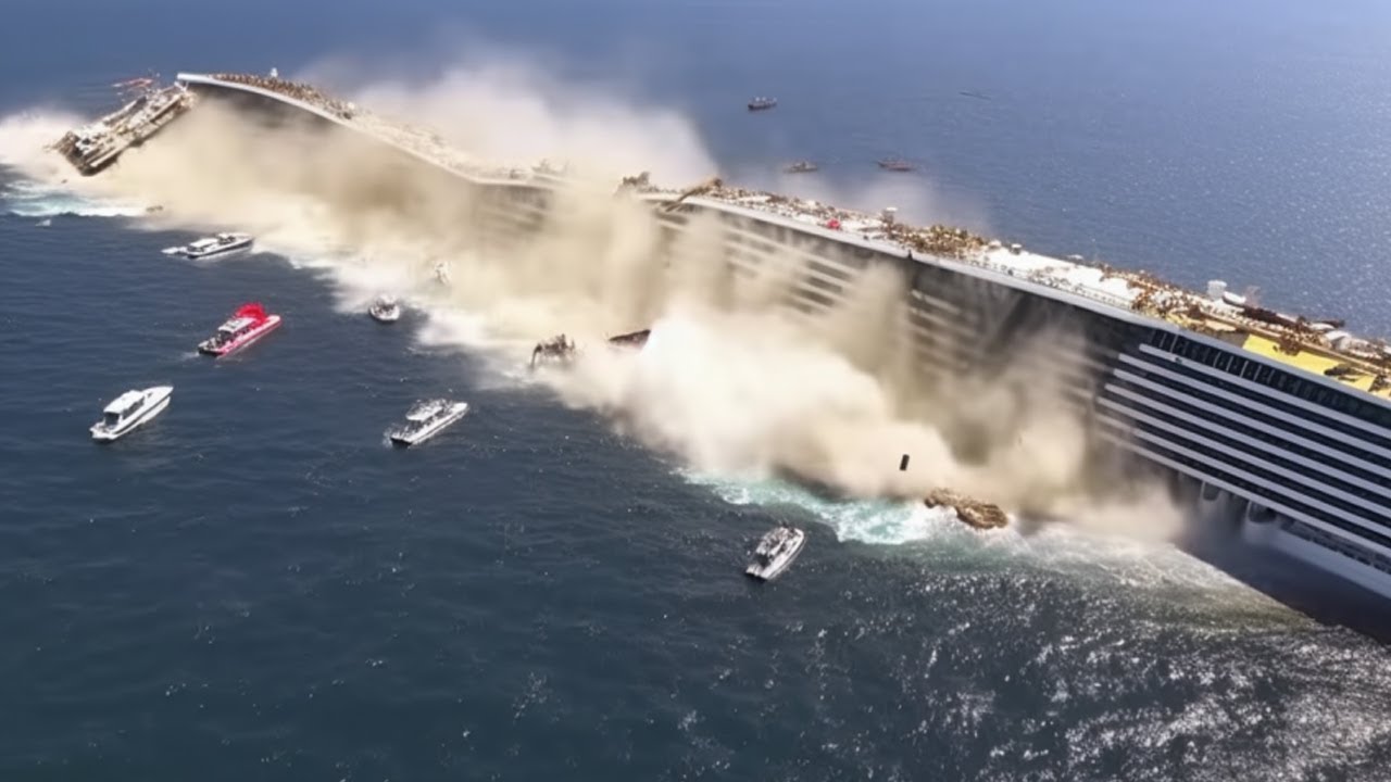 Biggest Ship Collisions and Mistakes Caught On Camera - YouTube