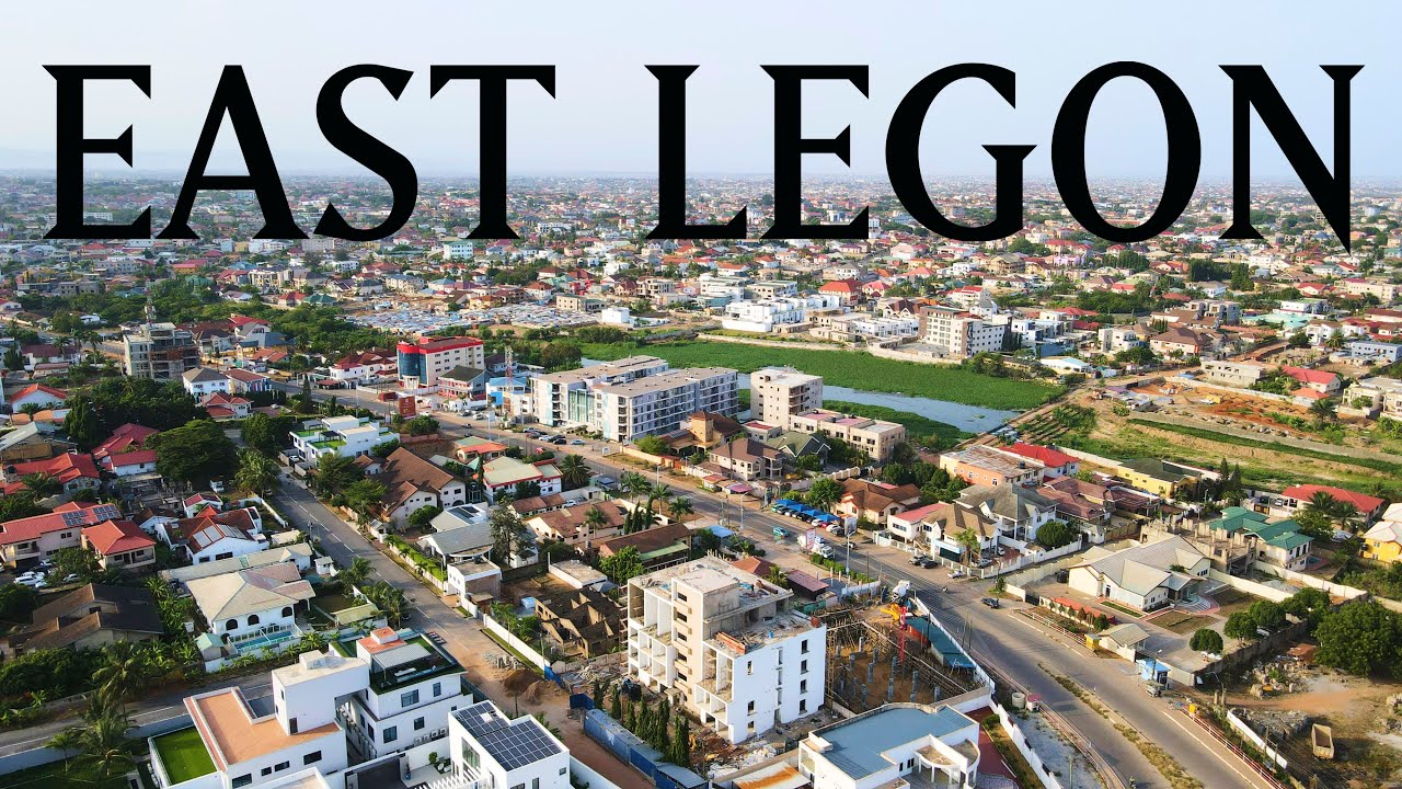DASH CAM: DRIVE THROUGH EAST LEGON, GHANA[4K-2024] - YouTube