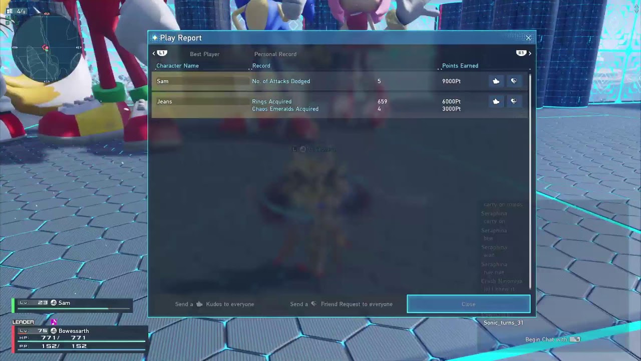 Sonic Collab PSO2 NGS - YouTube