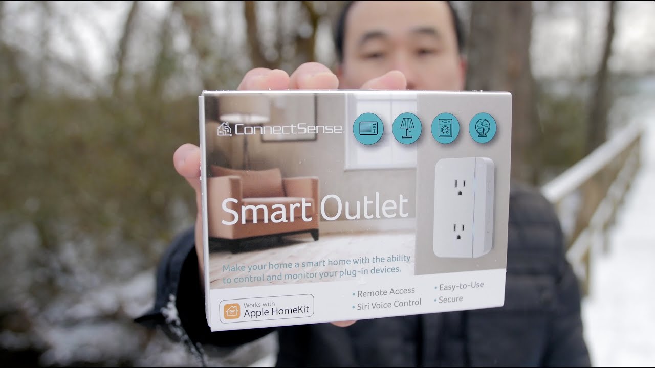 Best Smart Outlet for your iPhone! (ConnectSense) - YouTube