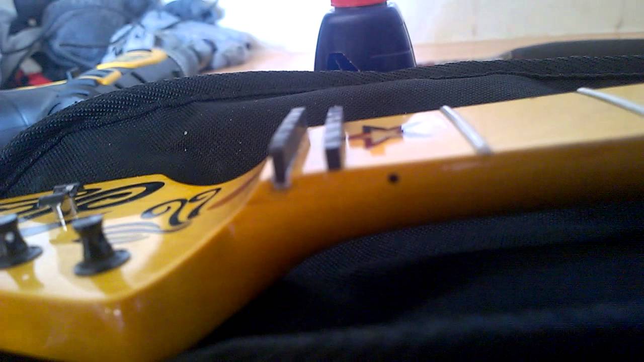 building a perspex guitar - YouTube