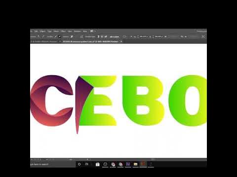 How to make Facebook Logo Adobe Illustrator - YouTube