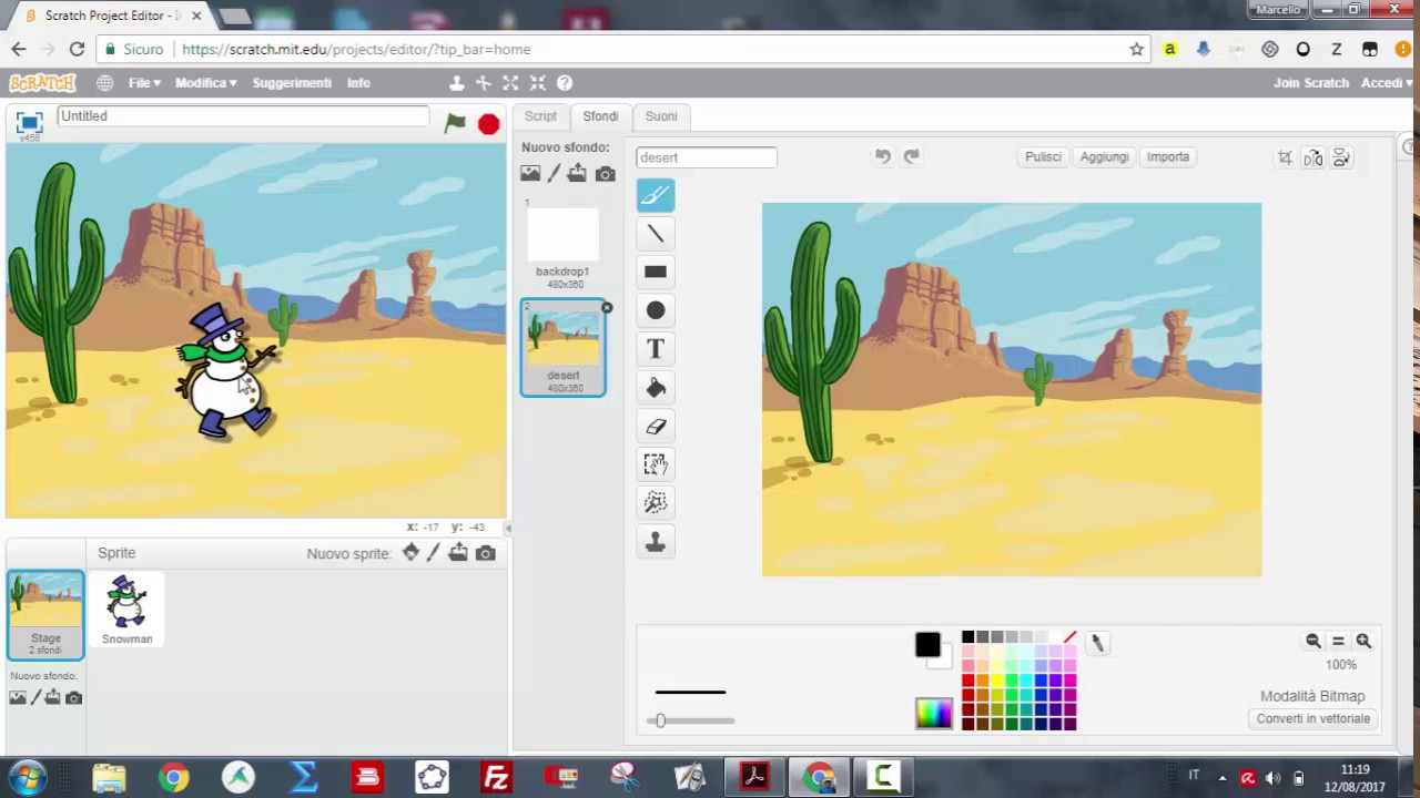 Corso di Scratch 2: l'ambiente di lavoro - YouTube