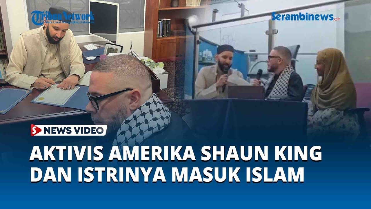Aktivis Amerika Shaun King dan Istrinya Masuk Islam, Terilhami ...