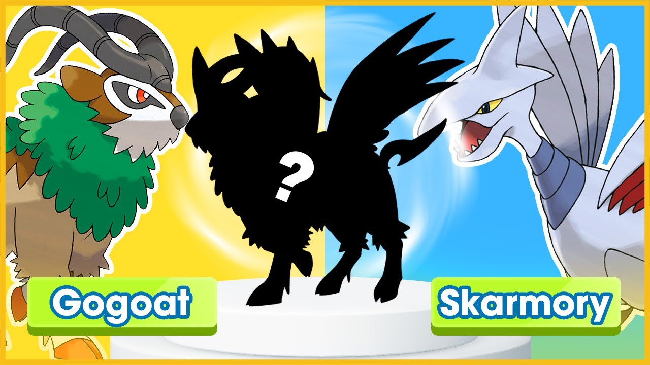 Pokemon Fusion | Gogoat + Skarmory | pokemon infinite fusion challenge ...